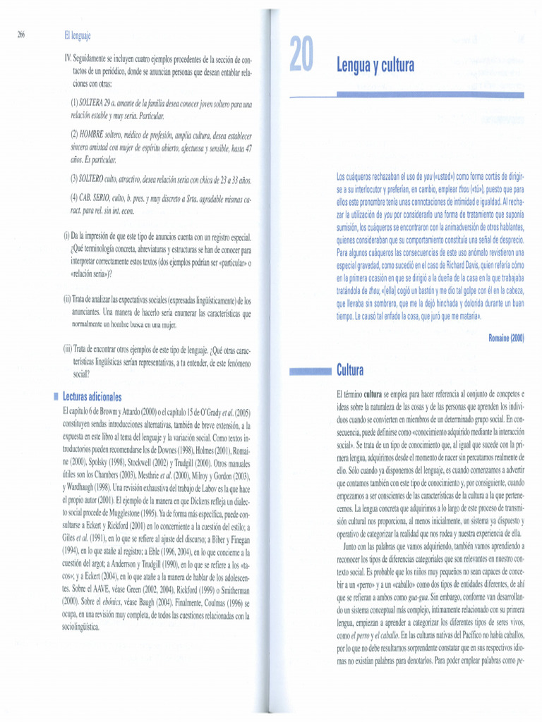 El Lenguaje de George Yule 135 141 | PDF