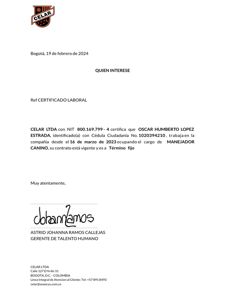 CELAR | PDF | Crecimiento personal y profesional