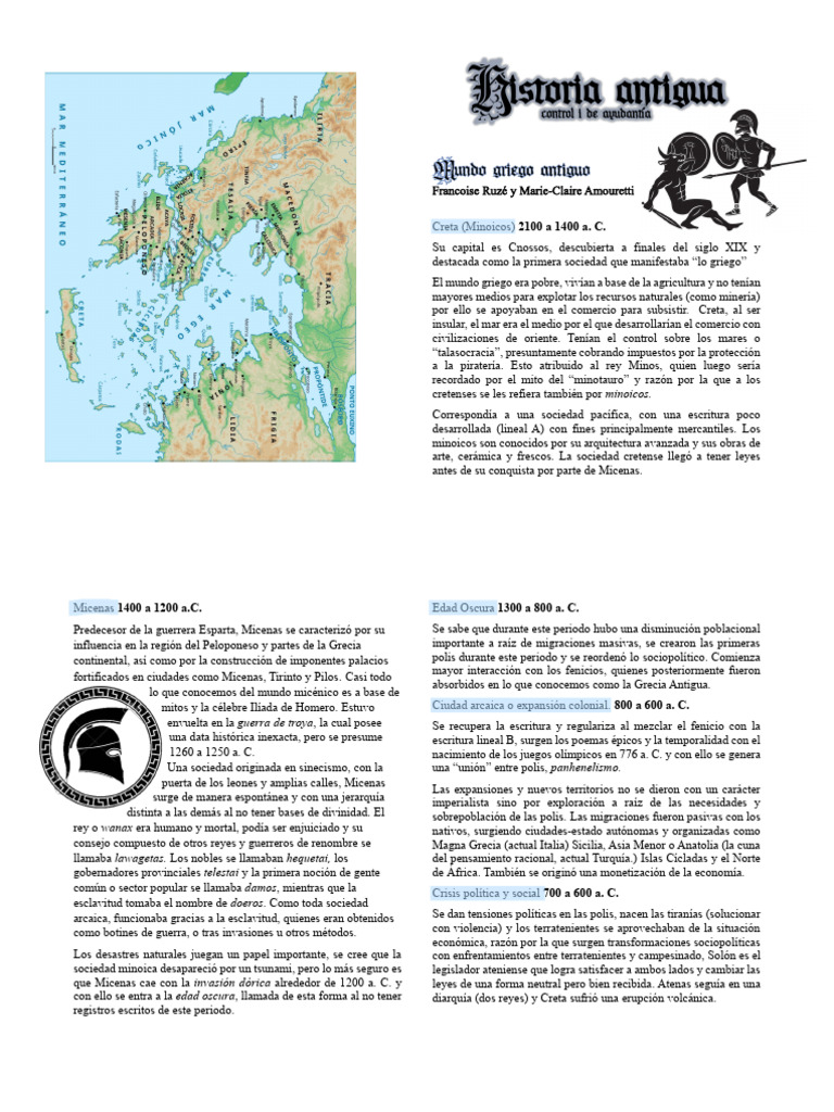 Historia Antigua 224 | PDF | Antigua Grecia | Esparta