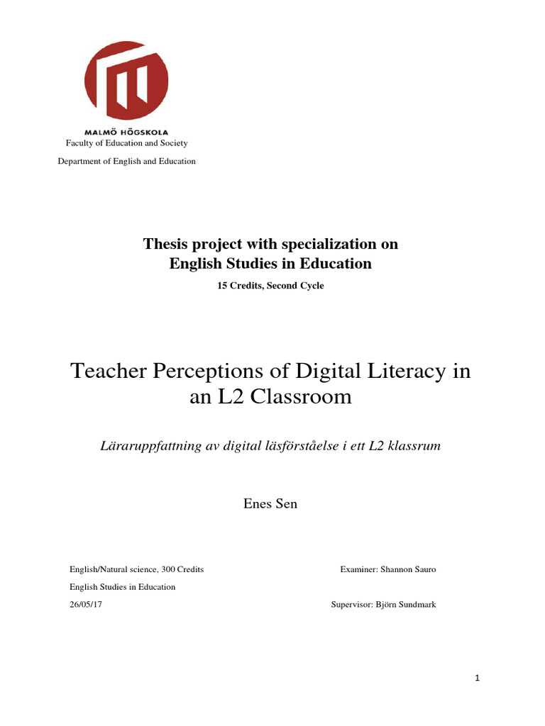 Full Text 01 | PDF | Literacy | Educational Technology