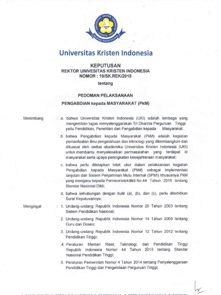 Buku Pedoman PKM Universitas Kristen Indonesia | PDF | Bisnis