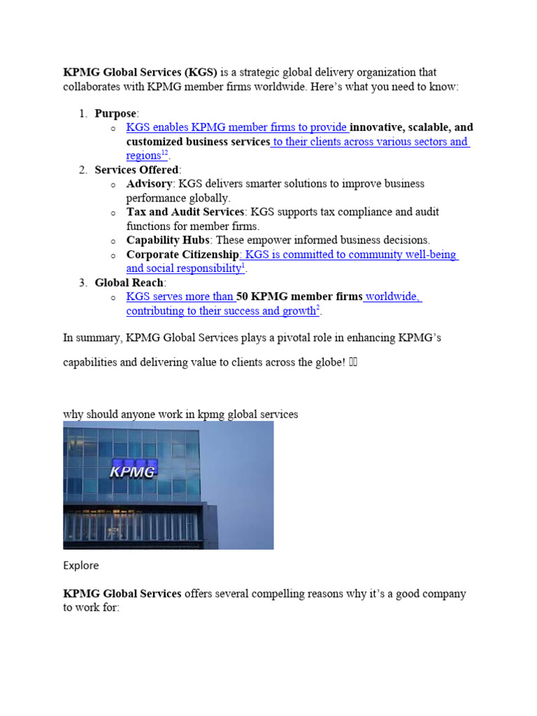 KPMG | Download Free PDF | Credit | Finance & Money Management