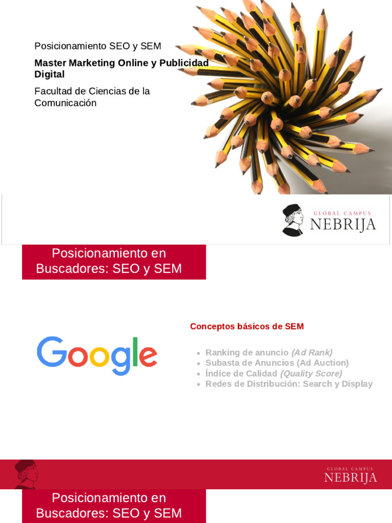 SEM PPT de Clase - 2 | PDF | Marketing de motores de búsqueda | Publicidad digital