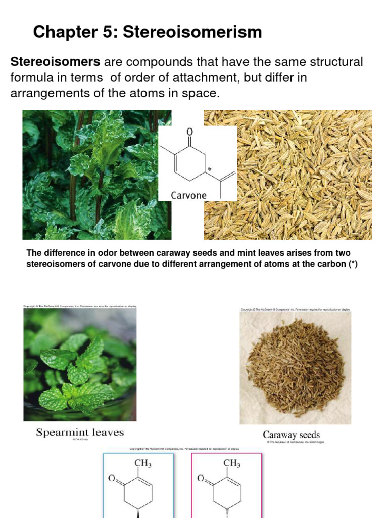 Chapter 5 Stereoisomerism New | PDF | Chirality (Chemistry) | Chemistry
