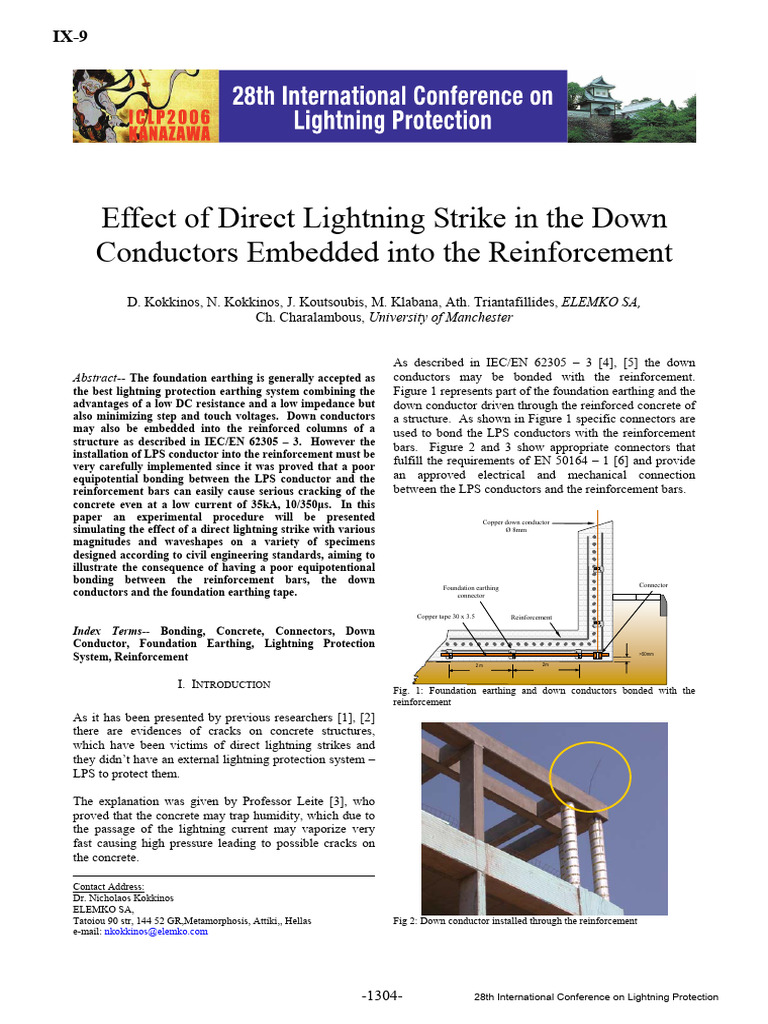 Lightning's Impact on Concrete Integrity | PDF | Electrical Connector ...