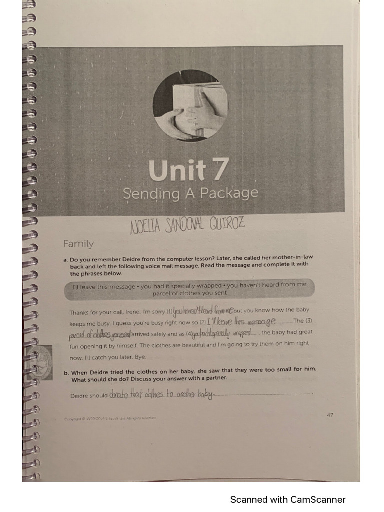 Workbook Unit 7 Pdf