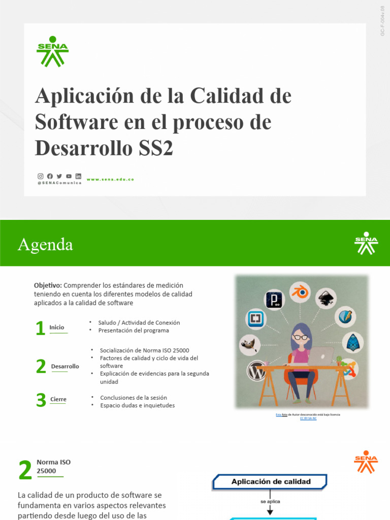 Aplicación Calidad SW SS2 | PDF | Software | Programa de computadora