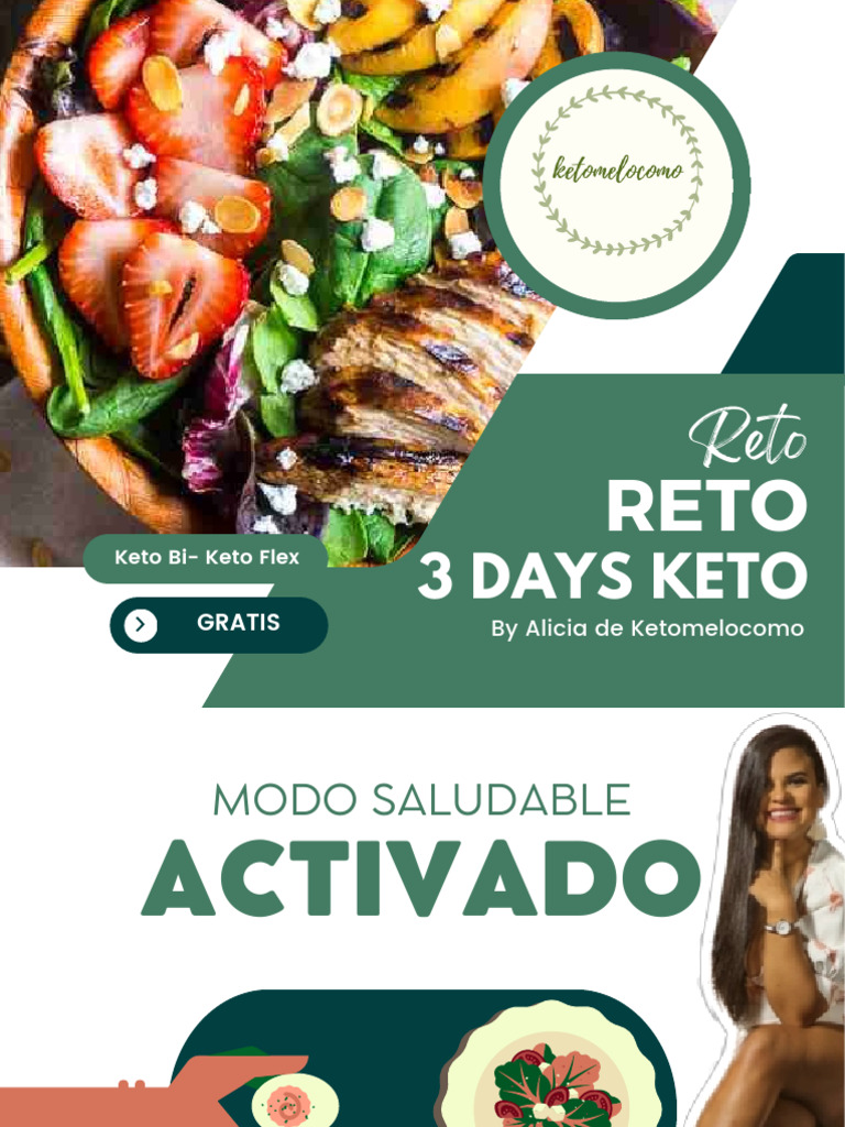 Reto Keto de 3 Días por Ketomelocomo | PDF | Alimentos | Cocina