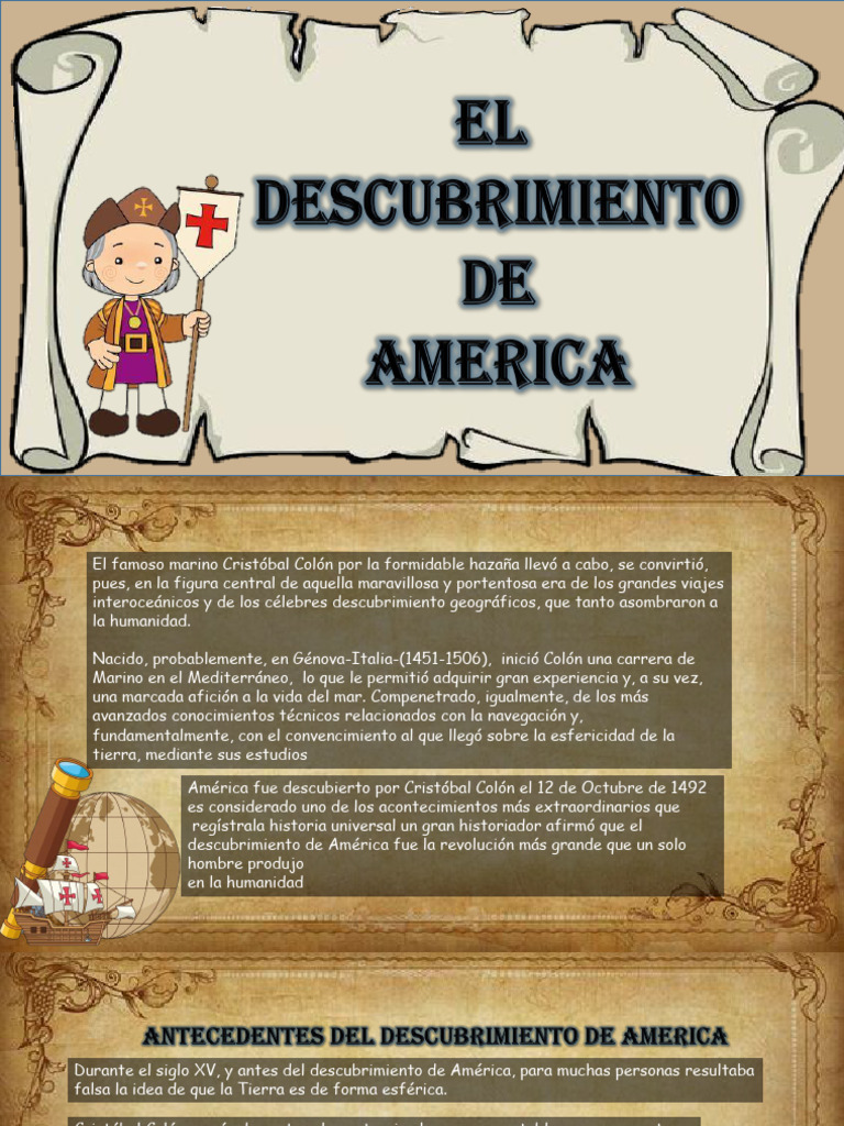 Cristobal Colon | PDF | Cristobal colon | Américas