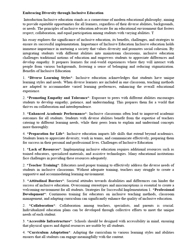 NEW Sentence Starters | PDF | Inclusion (Education) | Leadership