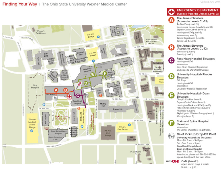 Medical Campus Map | PDF | Hospital | Public Services