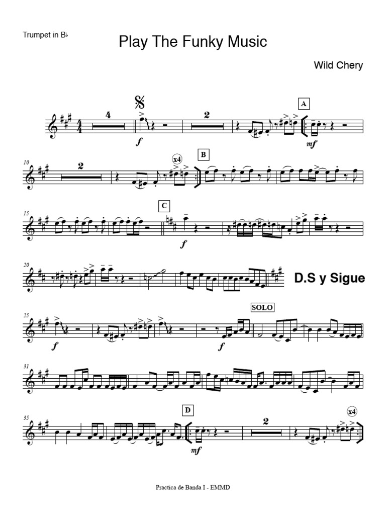 play-the-funky-music-trompeta-pdf