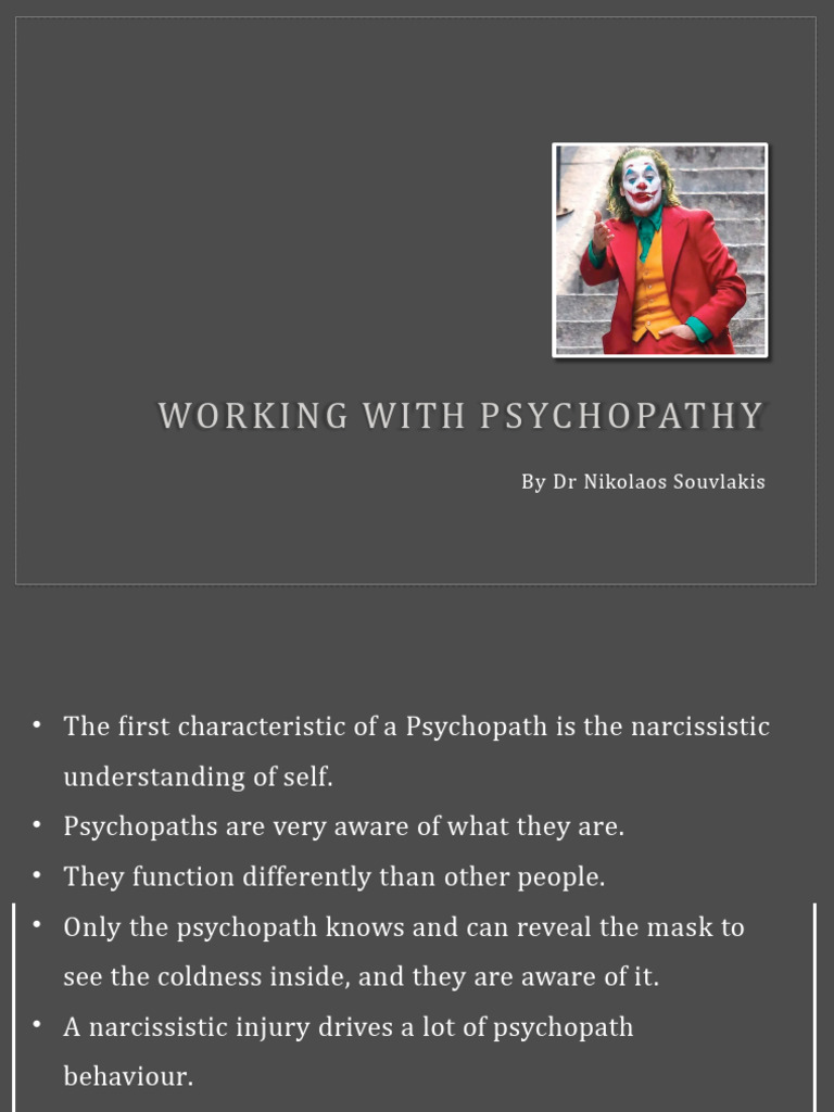 Understanding Psychopathy Traits | PDF | Psychopathy | Psychological ...