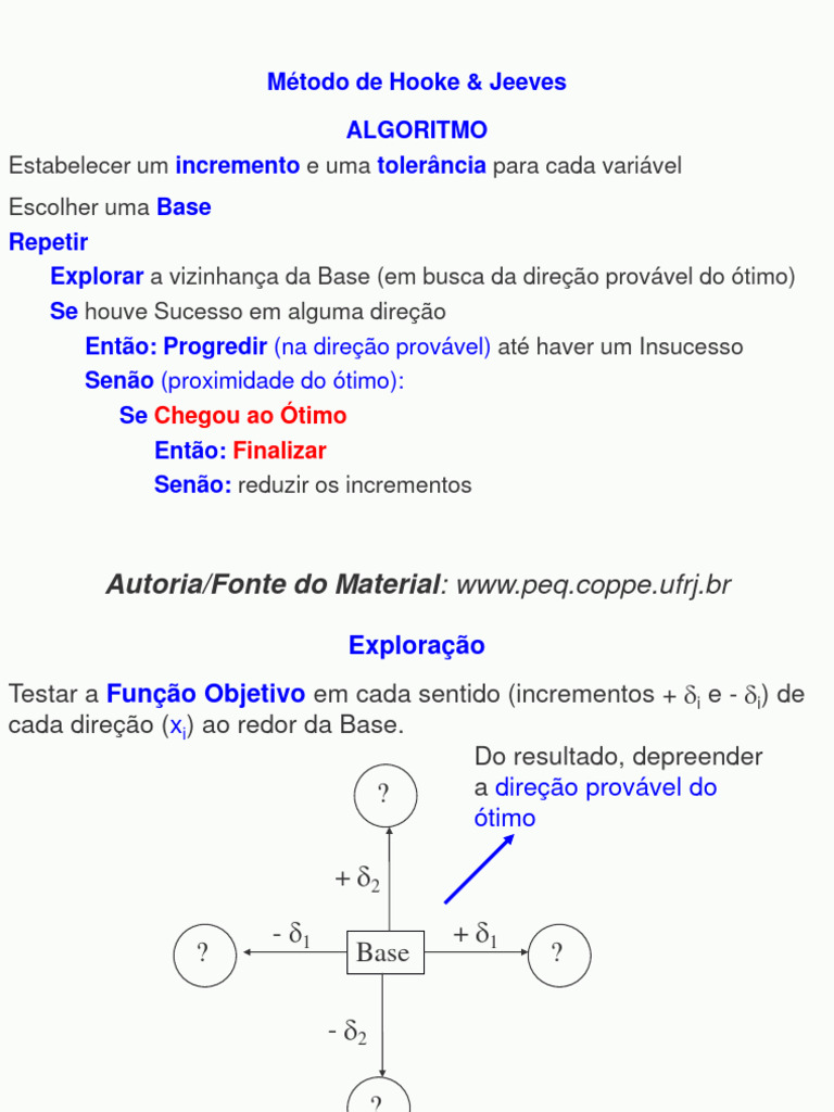 PNL - Método Hooke Jeeves | PDF