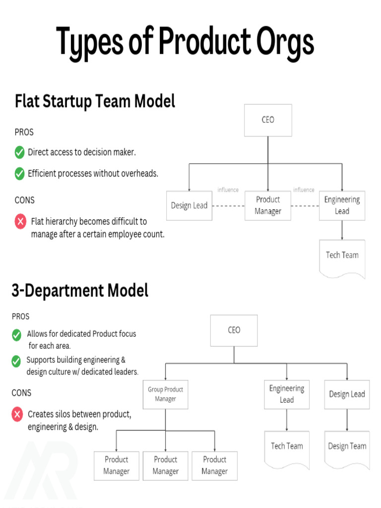 Types of Product Organization Models | PDF | Business | Cognition