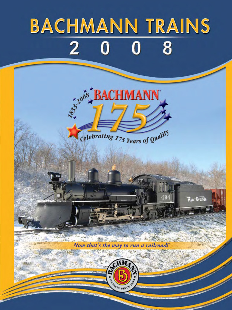 Bachmann 2008 | PDF | Train | The Railway Series