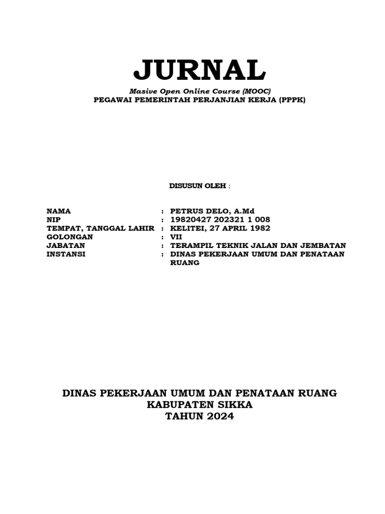 Junal MOOC 20241 | PDF