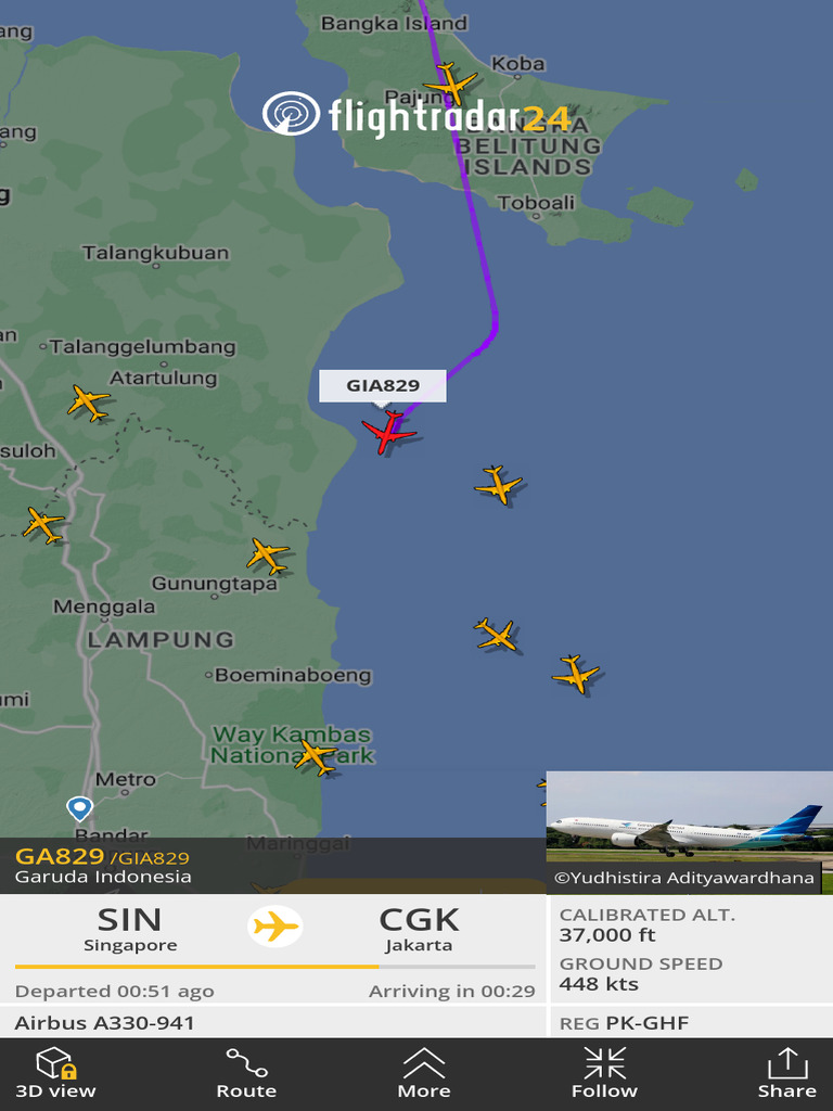 Flightradar24 Live Flight Tracker - Real-Time Flight Tracker Map | PDF