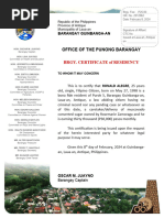 Bgy Tanod Id 1-2-2 | PDF | Philippines