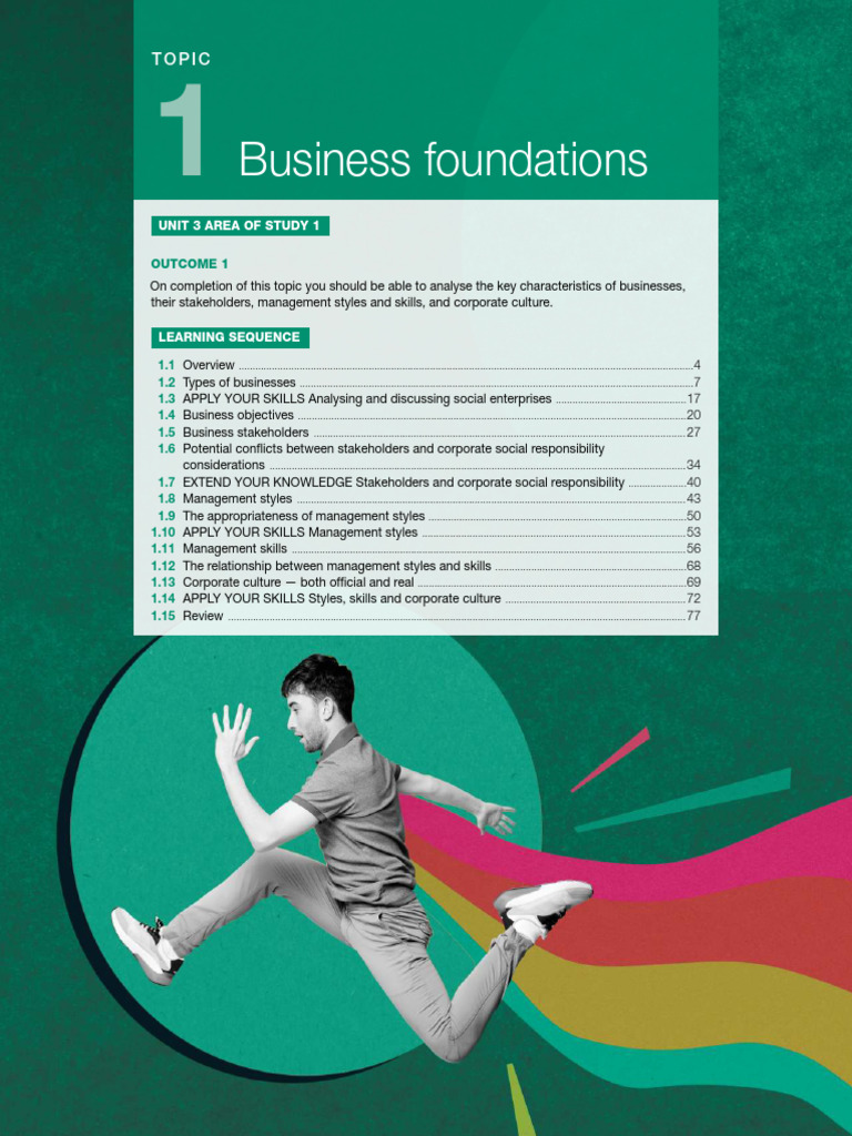 Business Foundations for VCE Management | PDF | Partnership | Ownership