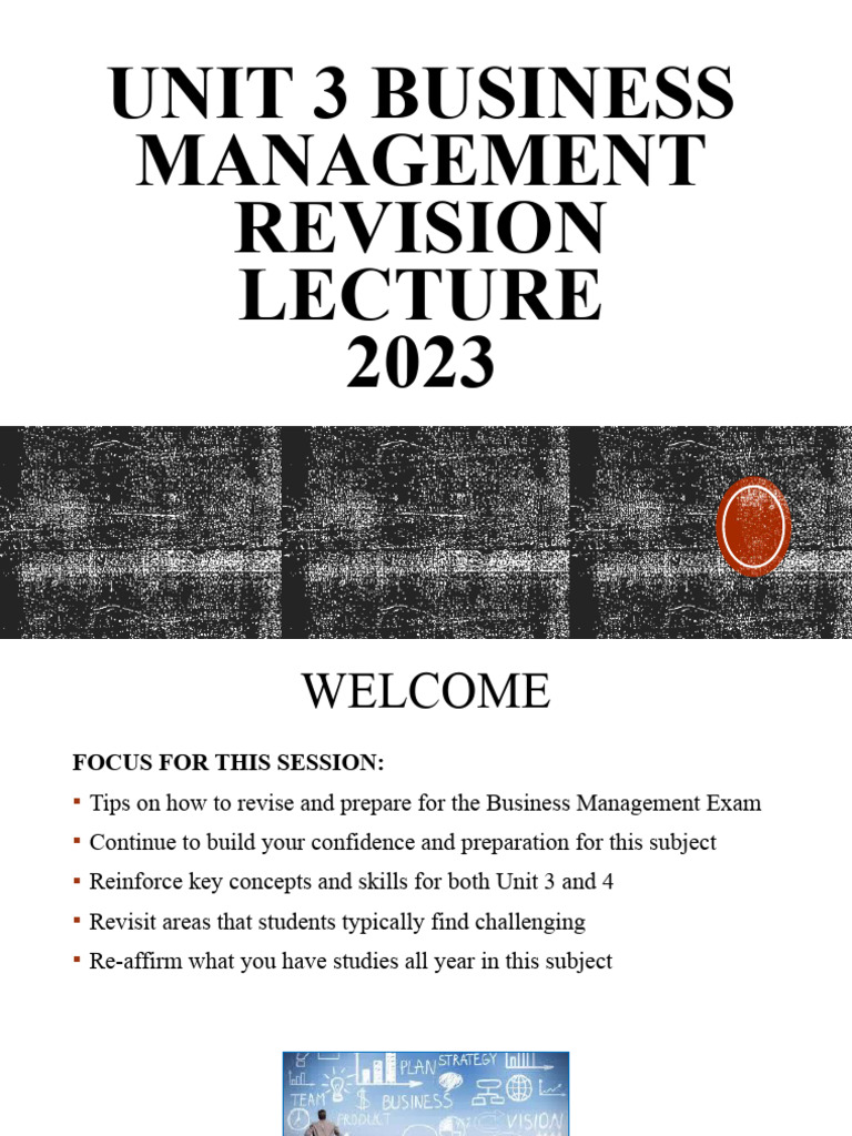 Unit 3 MASTER CLASS POWERPOINT - 2023 | PDF | Motivation | Motivational