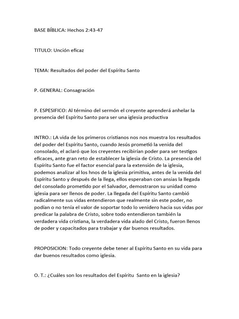 Sermo Del E. S | PDF | Cristo (título) | espíritu Santo