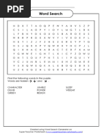 Super Teacher Worksheets Word Search | PDF | Word Search | Word Puzzles