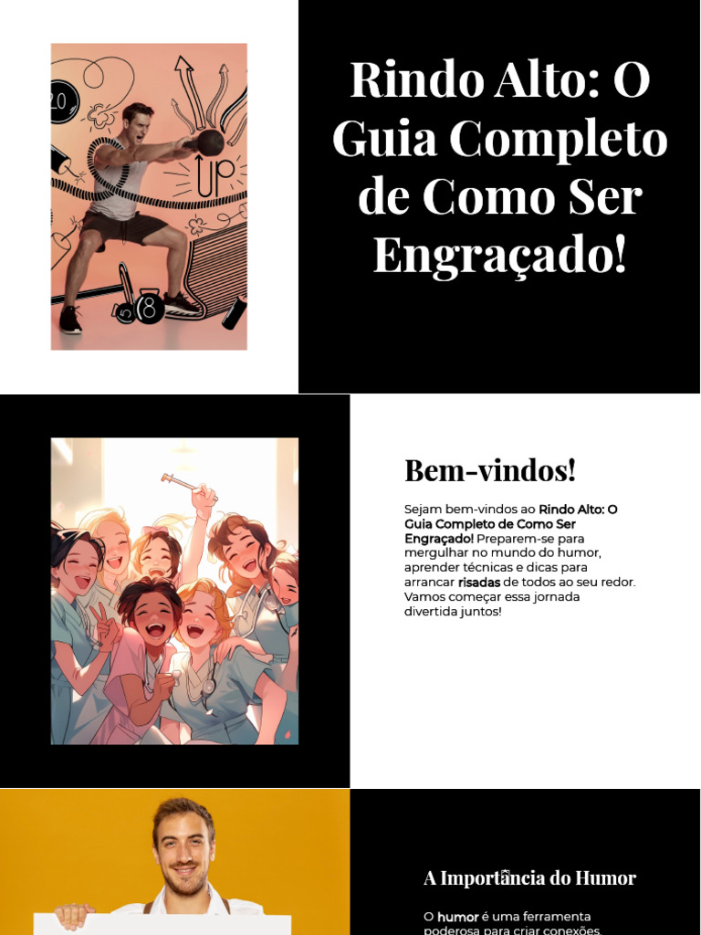 Rindo Alto o Guia Completo de Como Ser Engracado | PDF | Humor ...