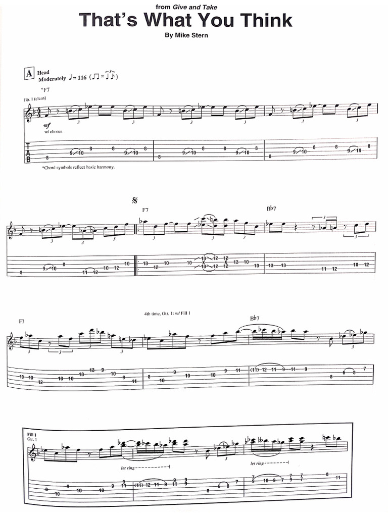 That's What You Think | PDF