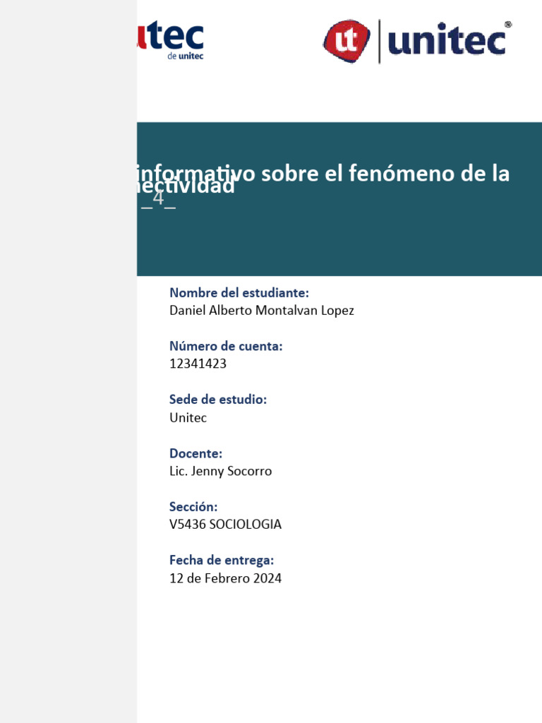 Boletín Informativo Sobre El Fenómeno de La Interconectividad | PDF | Sociedad | Internet
