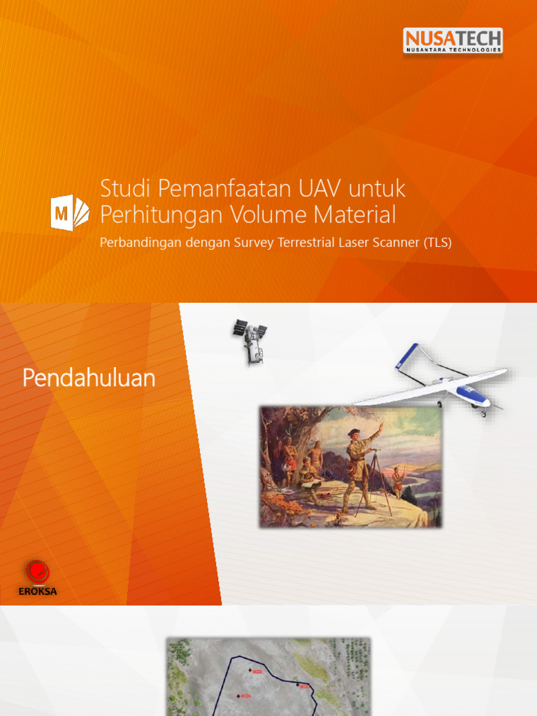 Komparasi UAV-TLS Untuk Perhitungan Volume | PDF