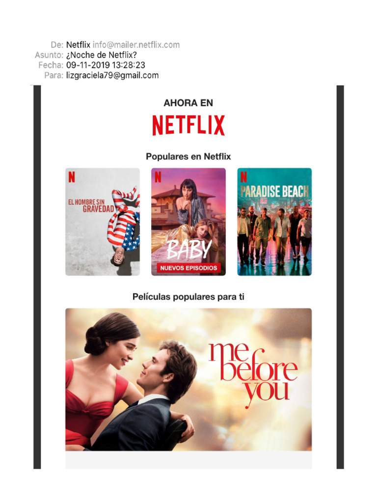 ¿Noche de Netflix | PDF