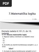 LOGIČKI SKLOPOVI - Zadaci | PDF