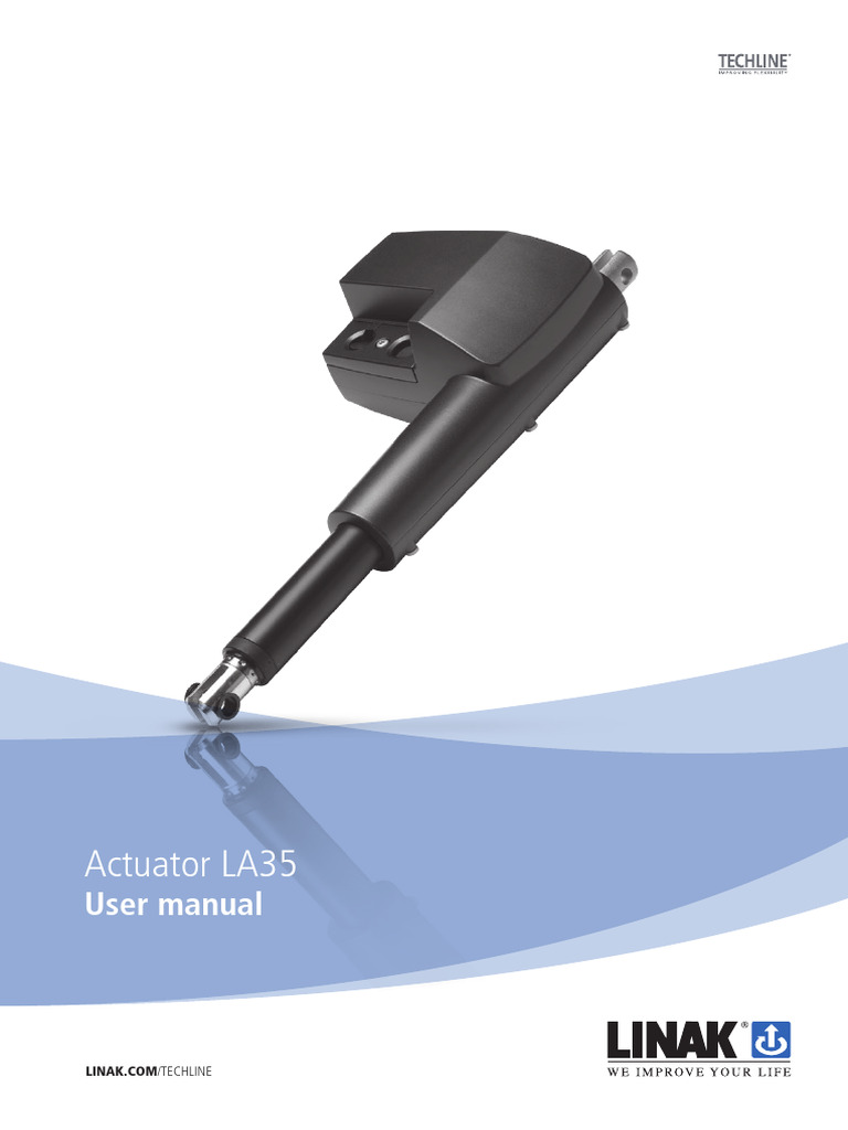 Techline La35 Actuator User Manual Eng | PDF | Power Supply | Feedback