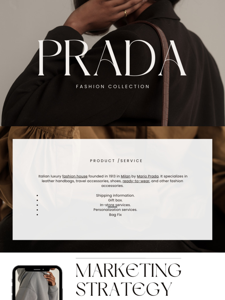 Prada Marketing Strategy Overview | PDF