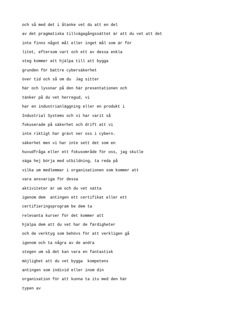 (Swedish) Simple Steps To Improve Industrial Automation Cybersecurity ...