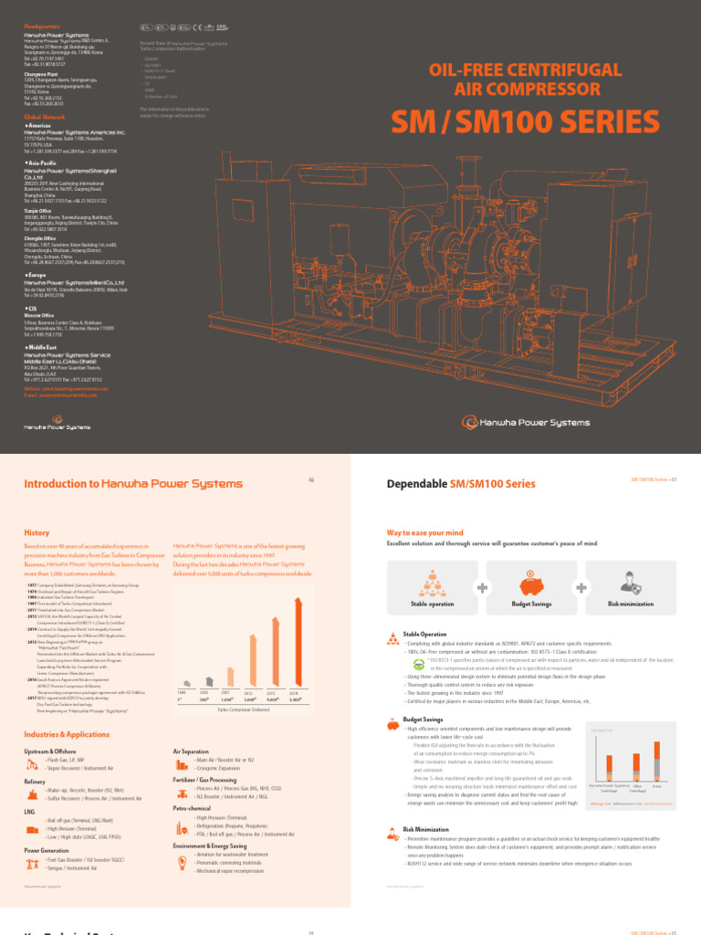 Hanwha Power Systems SM SM100 | Download Free PDF | Bearing (Mechanical ...