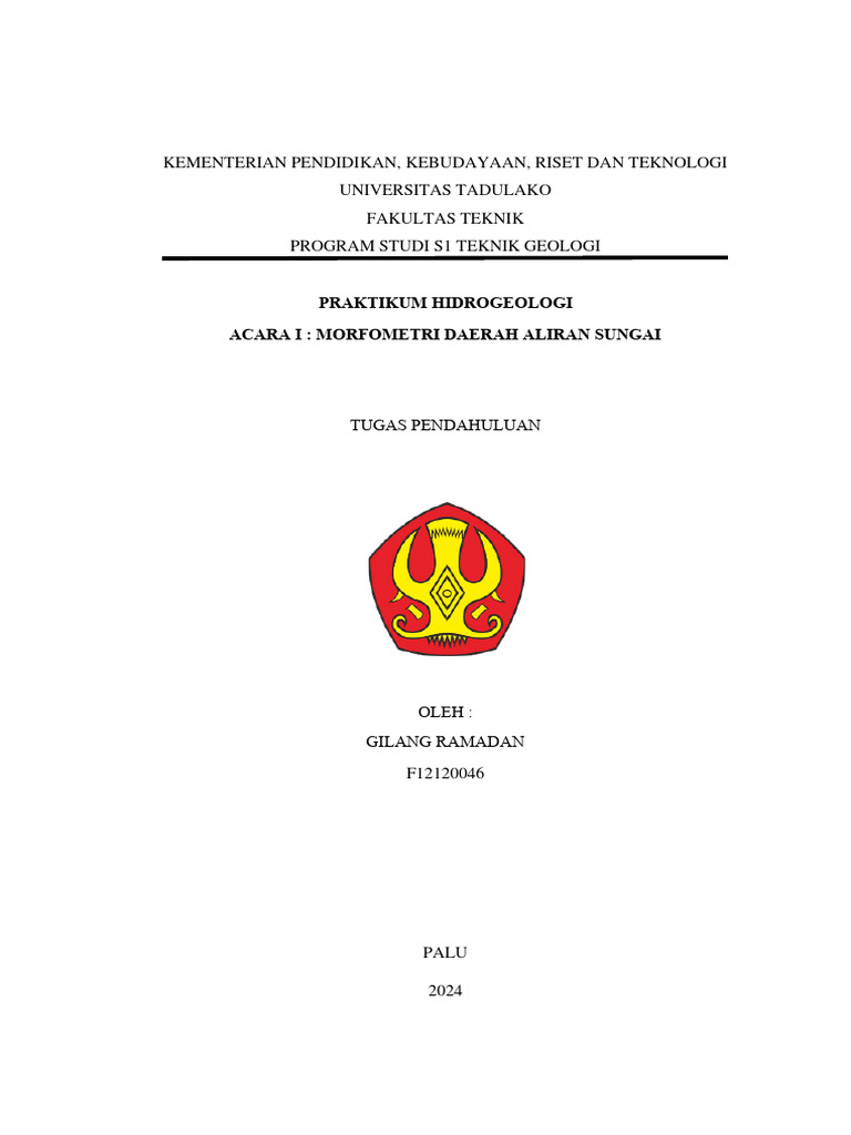 Morfometri DAS dan Siklus Hidrologi | PDF | Sains & Matematika
