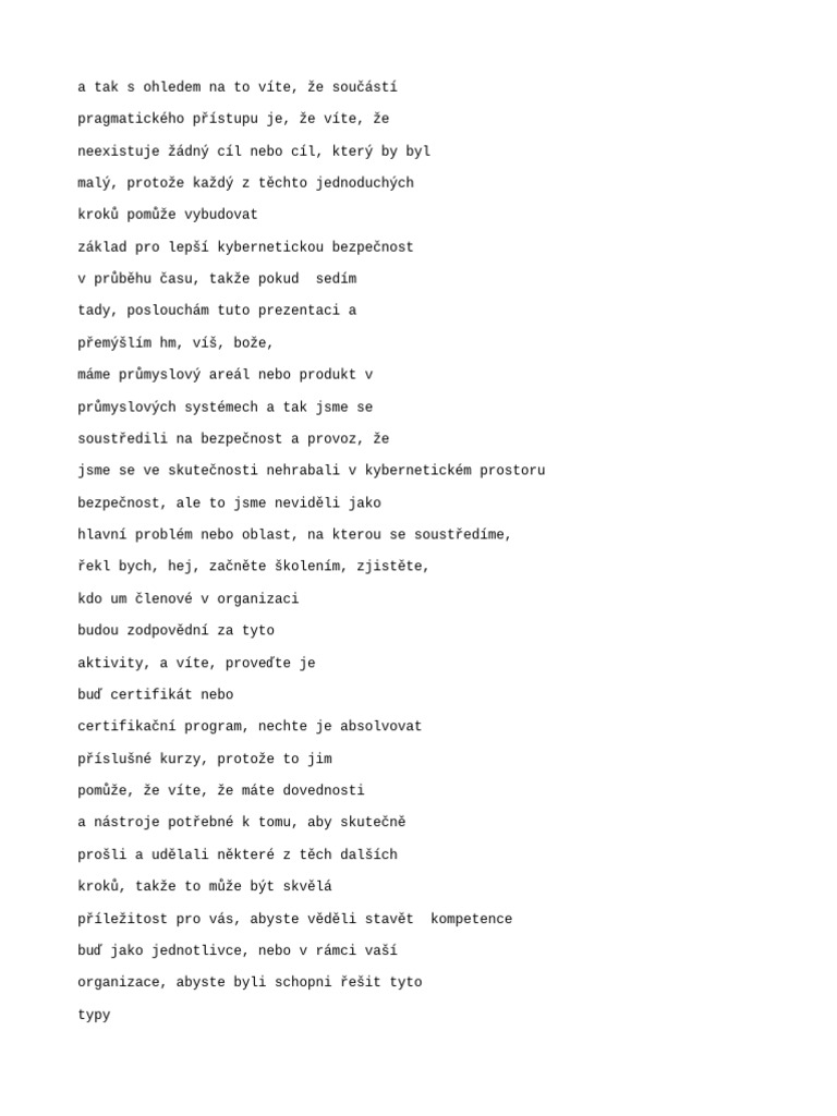 (Czech) Simple Steps To Improve Industrial Automation Cybersecurity (DownSub - Com) | PDF