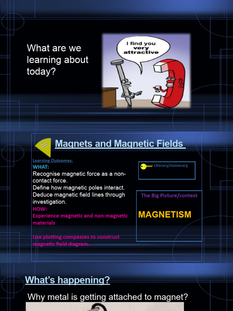 Grade 7 Magnetism | PDF | Ferromagnetism | Magnetism