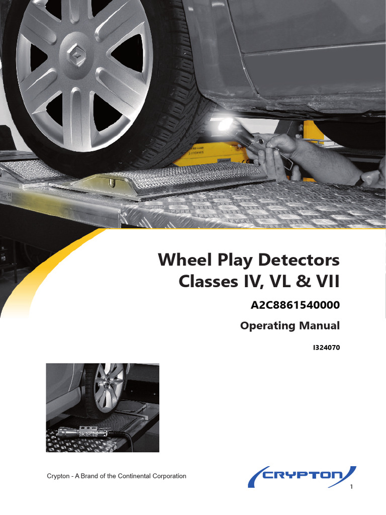 Crypton Wheel Play Detectors Manual | PDF