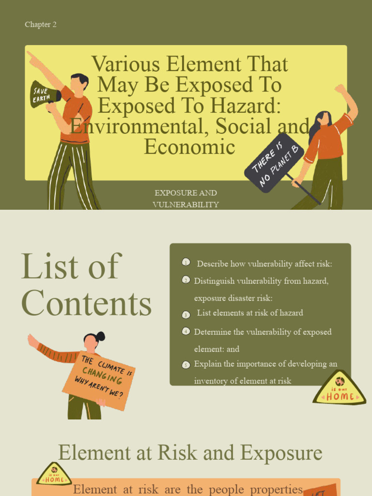 Exposure and Vulnerability | PDF | Hazards | Risk