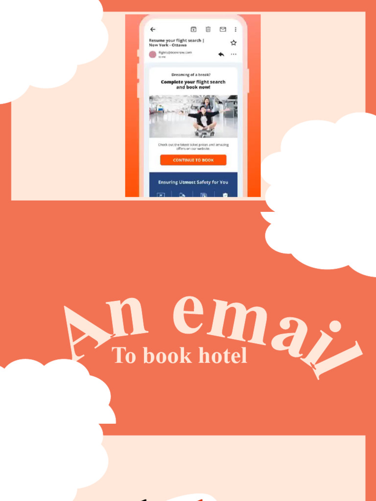 An Email To Book Hotel | PDF