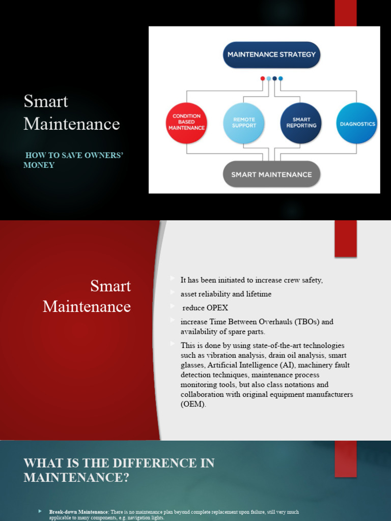 Smart Maintenance | PDF | Reliability Engineering | Systems Engineering