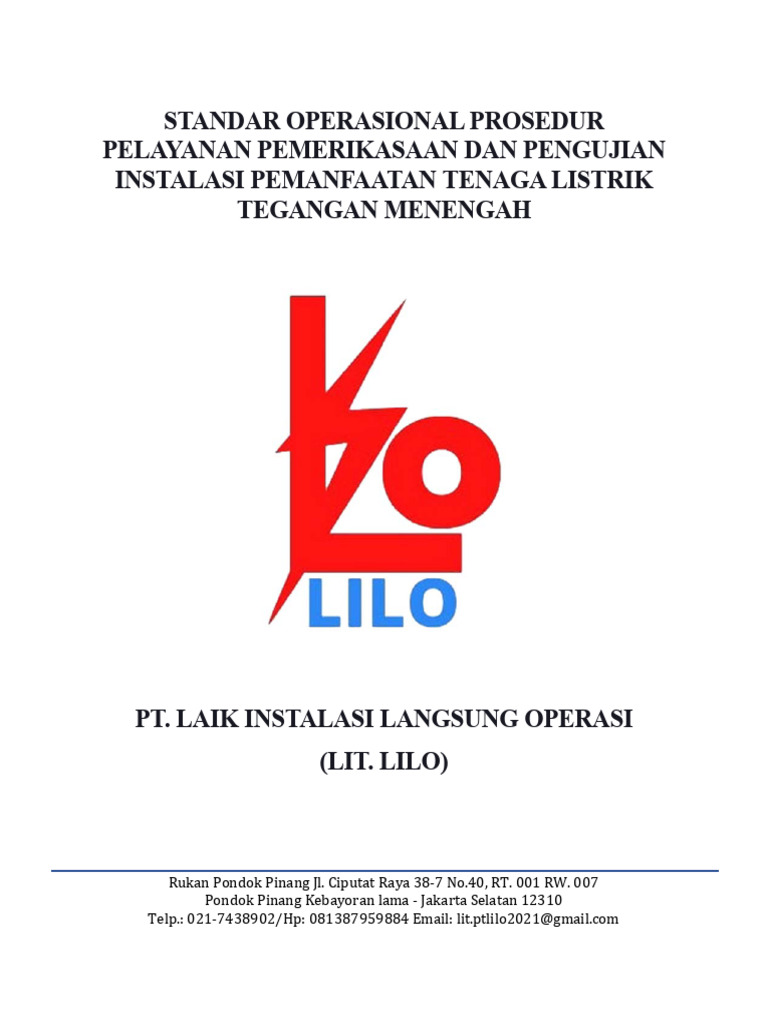 Sop Slo TM | PDF