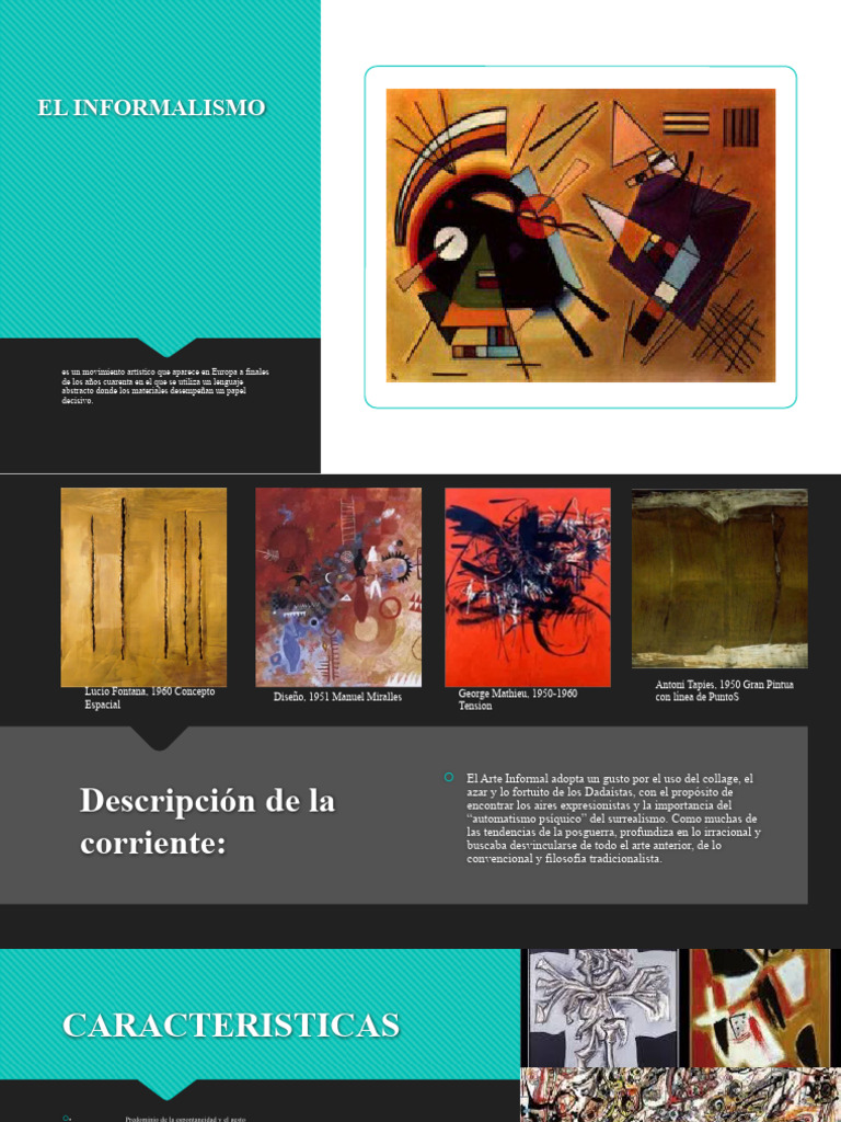 LUIS MUÑOZ - EL INFORMALISMO | PDF | Movimientos de arte