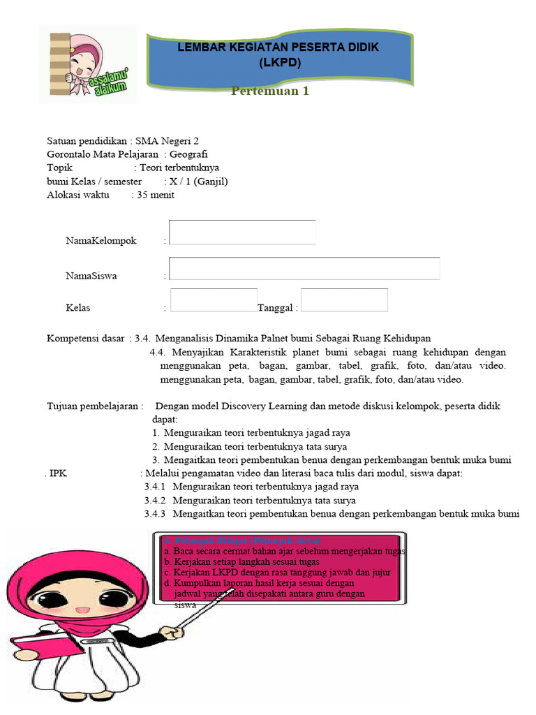 LKPD Revisi Baru | PDF