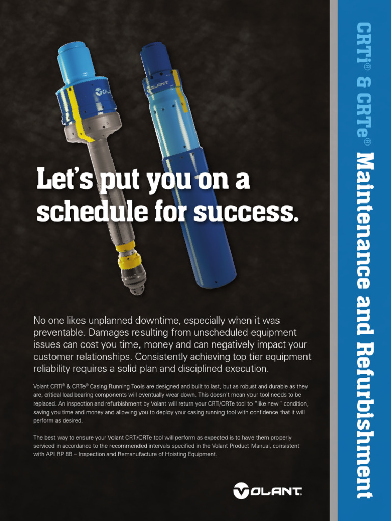CRTi and CRTe Maintenance and Refurbishment | PDF | Reliability ...