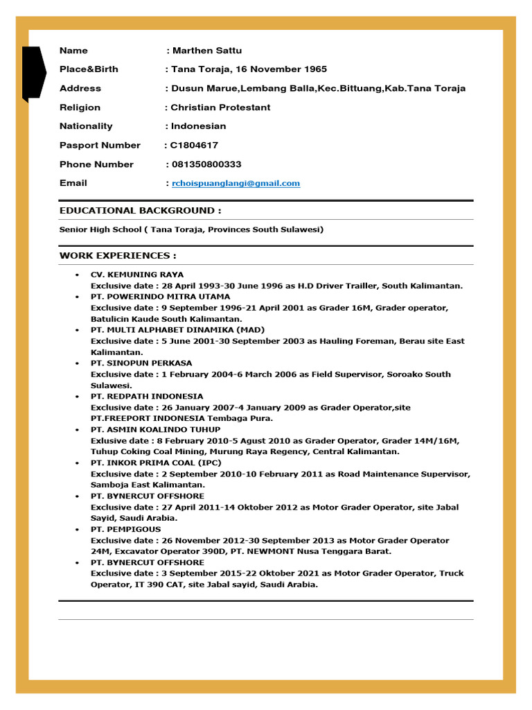 Documents-Marthen Sattu | PDF | Indonesia