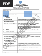 Detailed Lesson Plan - Pictograph | PDF
